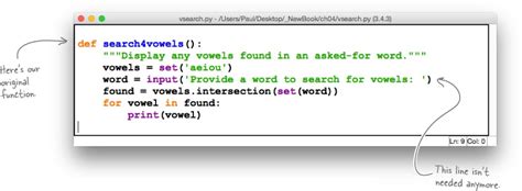 4 Code Reuse Functions And Modules Head First Python 2nd Edition Book