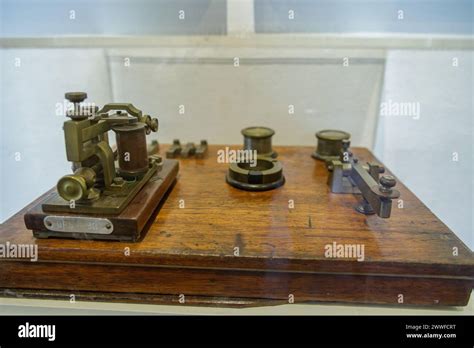 San Miguel De Tucuman Argentina January 18th 2024 Old Telegraph In