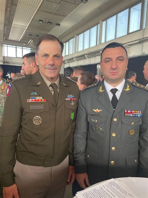 საქართველოს საქართველოს თავდაცვის ძალების მეთაური გერმანიის