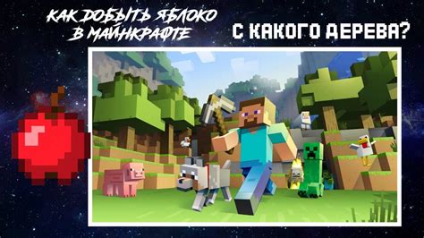 КАК ДОБЫТЬ ЯБЛОКИ В МАЙНКРАФТ Youtube