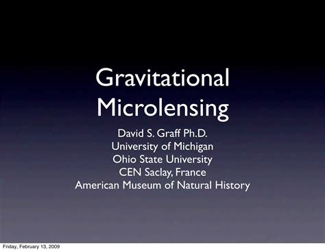 Gravitational Microlensing Zip