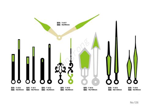 Jm夜光系列时分针