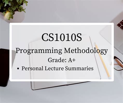 NUS CS1010S Notes Hobbies Toys Books Magazines Assessment Books