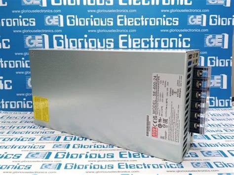 Meanwell Smps Se600 24 For Industrial Automation Voltage 24v At Best