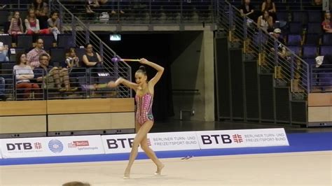 Дина Аверина Булавы Художественная гимнастика Берлин 2016 Youtube