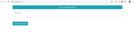 How To Copy Text To Clipboard Using Reactjs