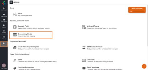 Dependency Field Manageartworks Help Center