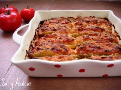 Calabacines rellenos al modo de la coruña Receta Petitchef