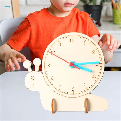 Diy Clock Model Diy Wooden Science Experiment Model Kits Stem For Developmental Toy Daraz Lk