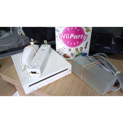 NINTENDO WII COMPLETO DESTRAVADO Shopee Brasil