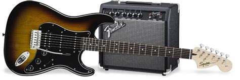 Fender Squier Strat Pack HSS Brown Sunburst - Muziker