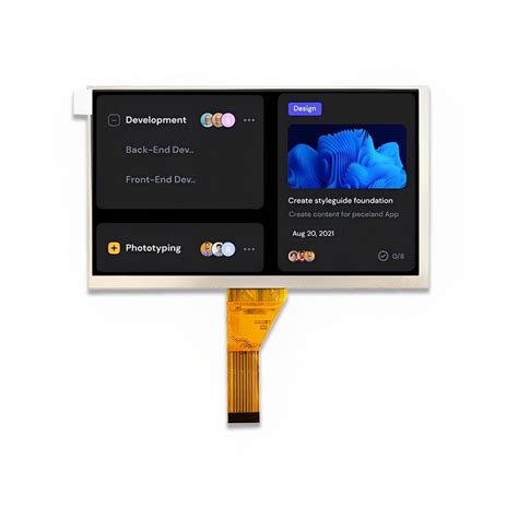 7 Inch Tft Display Maxen Tft Lcd Display Manufacturer Lcd Panel