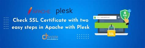 Check Ssl Certificate With Two Easy Steps In Apache With Plesk Diadem