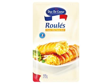 Roulés Cheese Filled Pastry Rolls Lidl — Northern Ireland