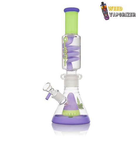 Aleaf Glass 125″ Glycerin Cone Water Pipe W Pyramid Perc All In