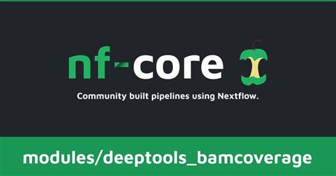 modules deeptools bamcoverage