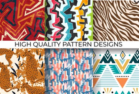 Design Seamless Pattern Floral Clothing Pattern And Geometric