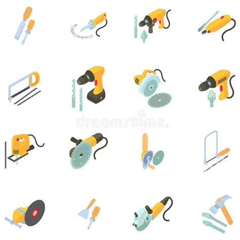 Isometric Map Toolkit Stock Vector Illustration Of Condo 17202290