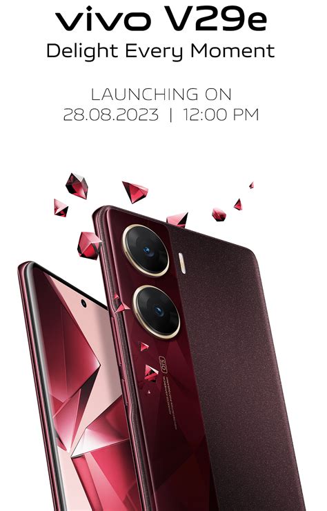 Vivo V29e India Launch Set For August 28 Check Out Price Specs