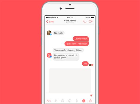 Airbnb On Messenger [video] [video] Airbnb Gui Design Chatbot