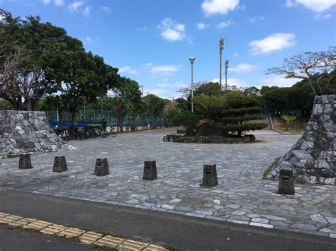 公園に行こう！漫湖公園市民庭球場 ママ・レポート ぷらっとママ倶楽部