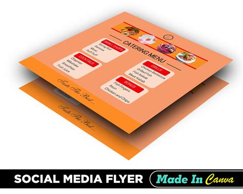Small Chops Flyer Diy Canva Small Chops Flyer Template Etsy