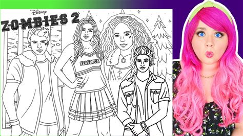 Disney Zombies Coloring Pages 25 Zombie Coloring Pages Free Pdf
