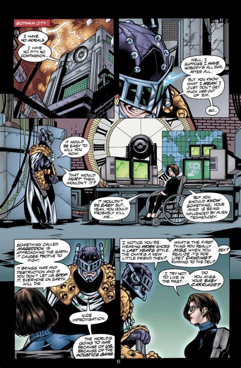 [comic Excerpt] Oracle Vs Prometheus Jla 37 R Batgirl