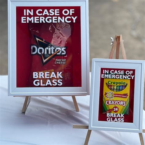In Case Of Emergency Break Glass Etsy
