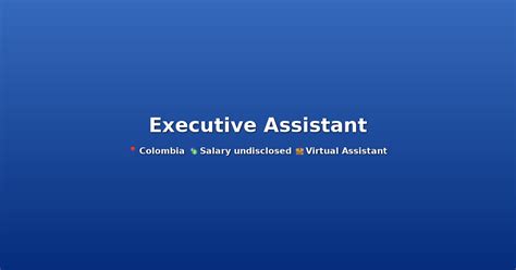 Executive Assistant At Proper