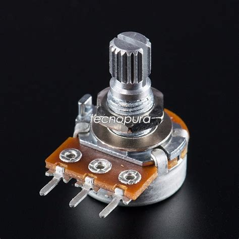 potenciómetro lineal rotativo de resistencia variable b 0 1k 1k 2k 5k