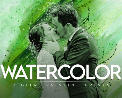 Custom Couple Portrait Watercolor Painting From Photo Etsy