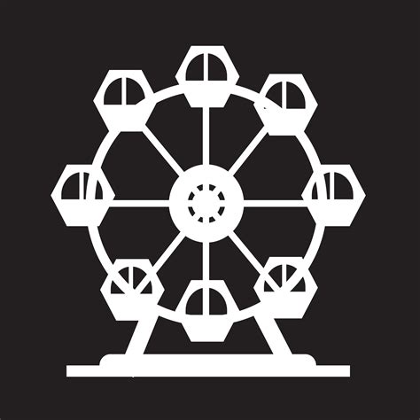 Icône de la grande roue 639172 Telecharger Vectoriel Gratuit Clipart