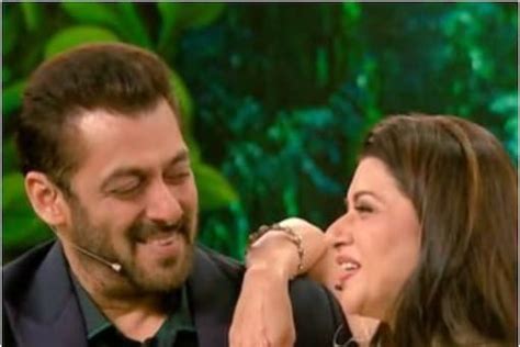 Bigg Boss 15 Salman Khan Makes Fun Of Maine Pyaar Kiya Co Star
