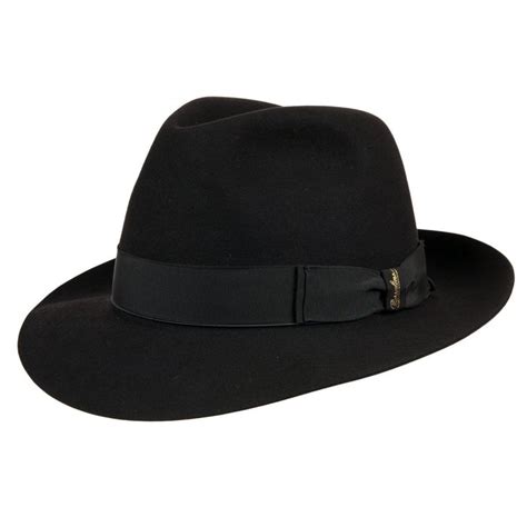 Borsalino Hat With Original Hatbox