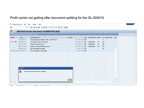 Document Splitting Ppt Sap Fi Mm Integr Ppt