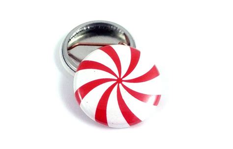 Peppermint Candy Button