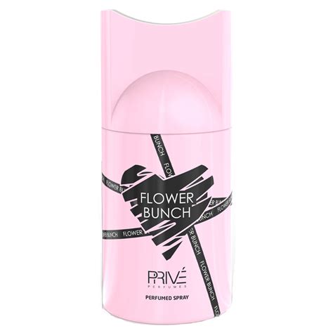 Prive Flower Bunch Perfume Deodorant 250ml 6x Pack Fragrance Wholesale