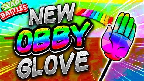 How To Get The Obby Glove Without Megarock Or Custom In Slap Battles 🪂