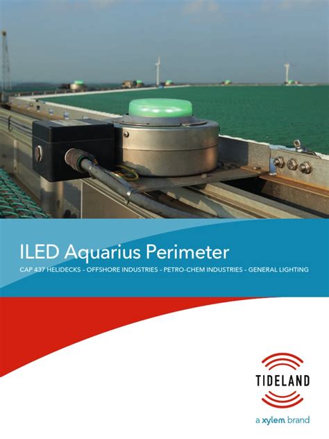 Iled Aquarius Perimeter Light Specification Sheet 1 Pdf Electrical