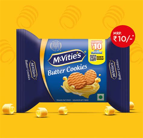 Mcvities Biscuits Free Pack Worth ₹10 With 100 Cashback