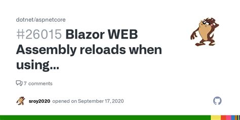 Blazor Web Assembly Reloads When Using Navigationmanager Navigateto