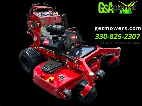 60″ Toro Grandstand Commercial Stand On Zero Turn 97 A Month Lawn