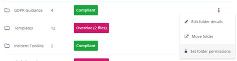 Setting Document Folder Permissions Community