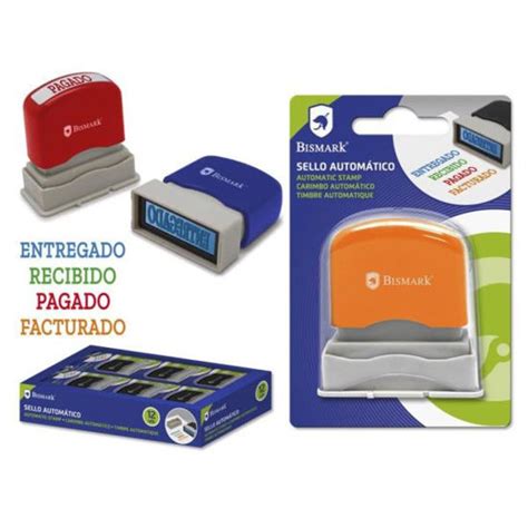 SELLO AUTOMATICO ENTREGADO RECIBIDO COBRADO FACTUR Al Por Mayor