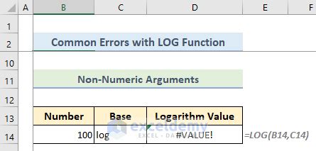 How To Use Log Function In Excel Methods