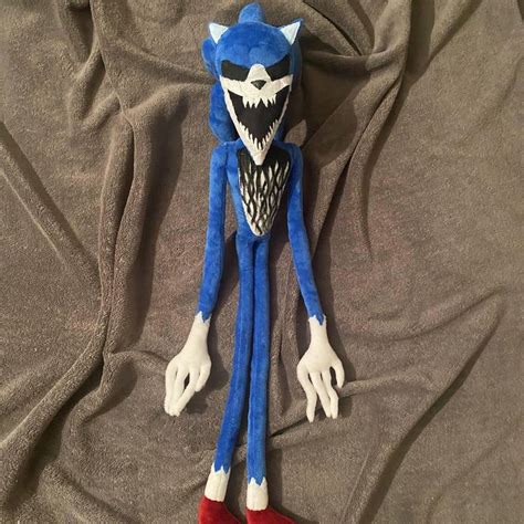 Shin Sonic Plushie Etsy