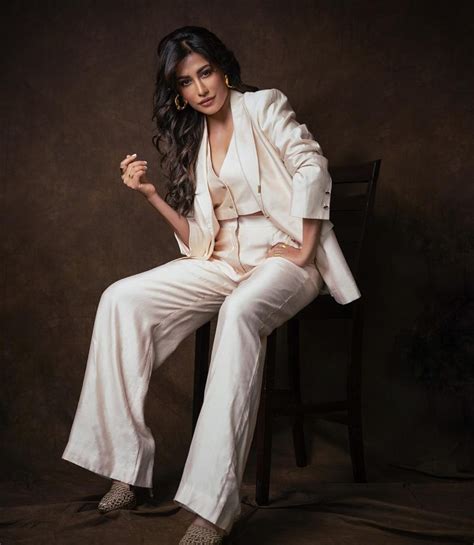 Chitrangda Singh Enables Power In Ivory Pant Suit Check Out Photos