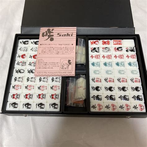 Ver30 咲 Saki 麻雀牌 全牌イラスト入り 宮永咲 原村和 小林立 麻雀 グッズその他｜売買されたオークション情報、yahooの商品情報をアーカイブ公開 オークファン