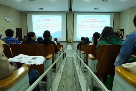 HỘi NghỊ Khoa HỌc KỸ ThuẬt ĐẠi HỌc Y DƯỢc Tp HỒ ChÍ Minh LẦn ThỨ 40
